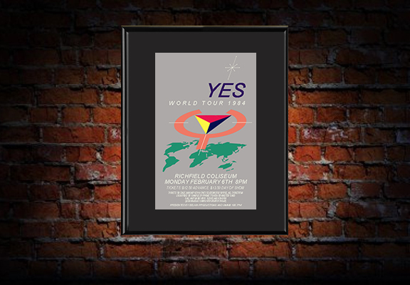 Yes Tour Posters